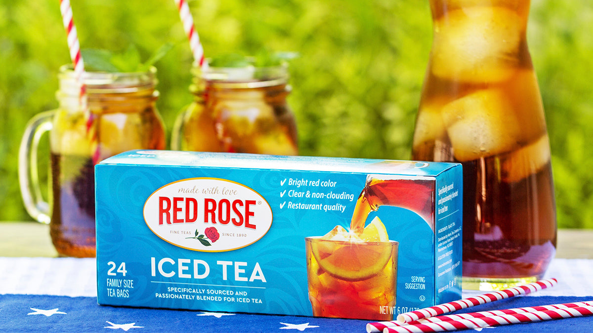 Fresh Brewed Iced Tea Recipe – Red Rose Tea